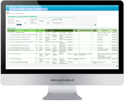 postventa panel | Postventa - Software de Gestión inmobiliaria